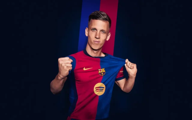 Lo de Dani Olmo queda en susto, a pesar de volver con el Barça Lo de Dani Olmo queda en susto, a pesar de volver con el Barça