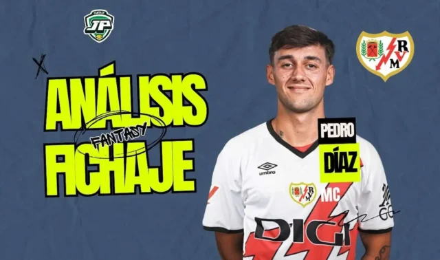 Pedro Díaz: Análisis fantasy del jugador del Rayo | Biwenger