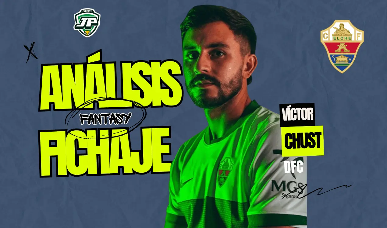Víctor Chust llega al Elche CF, ¿defensa central titular? - Fantasy